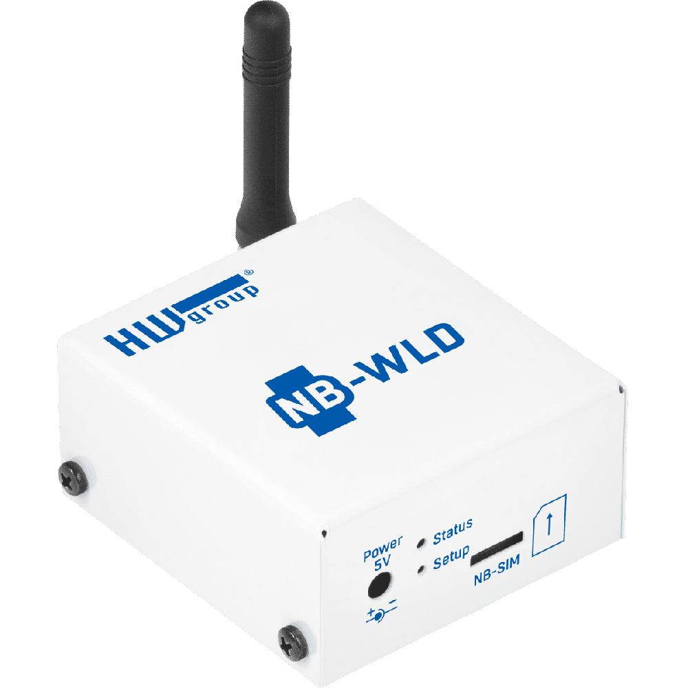 HWgroup NB-WLD - Détecteur d'eau sur rampe NB-IoT